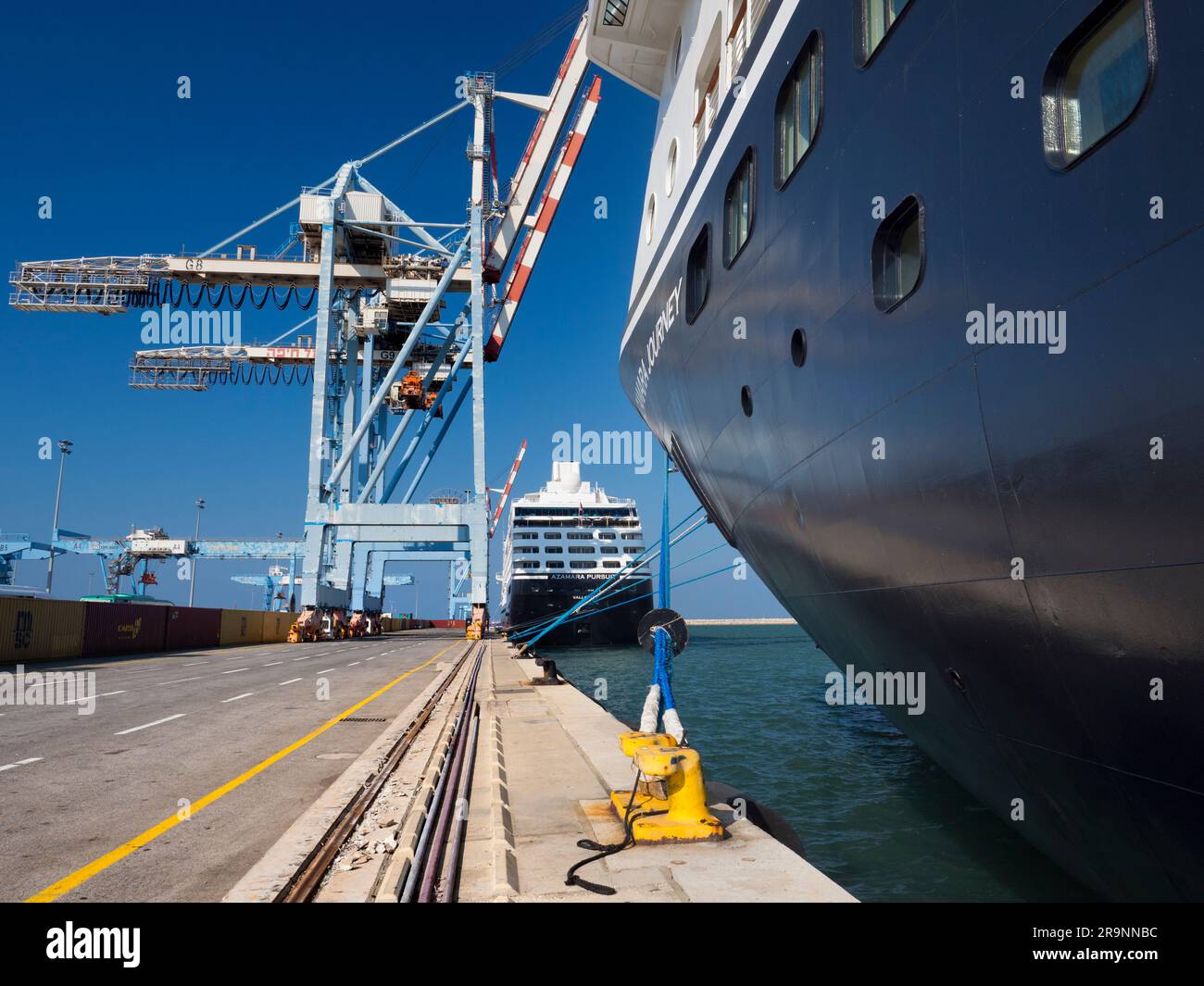 The Port of Haifa is the largest in Israel; it has natural deep-water ...