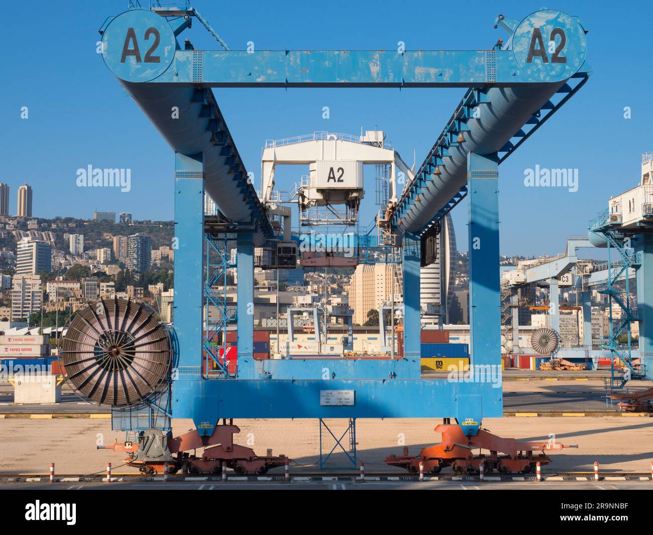 The Port of Haifa is the largest in Israel; it has natural deep-water ...