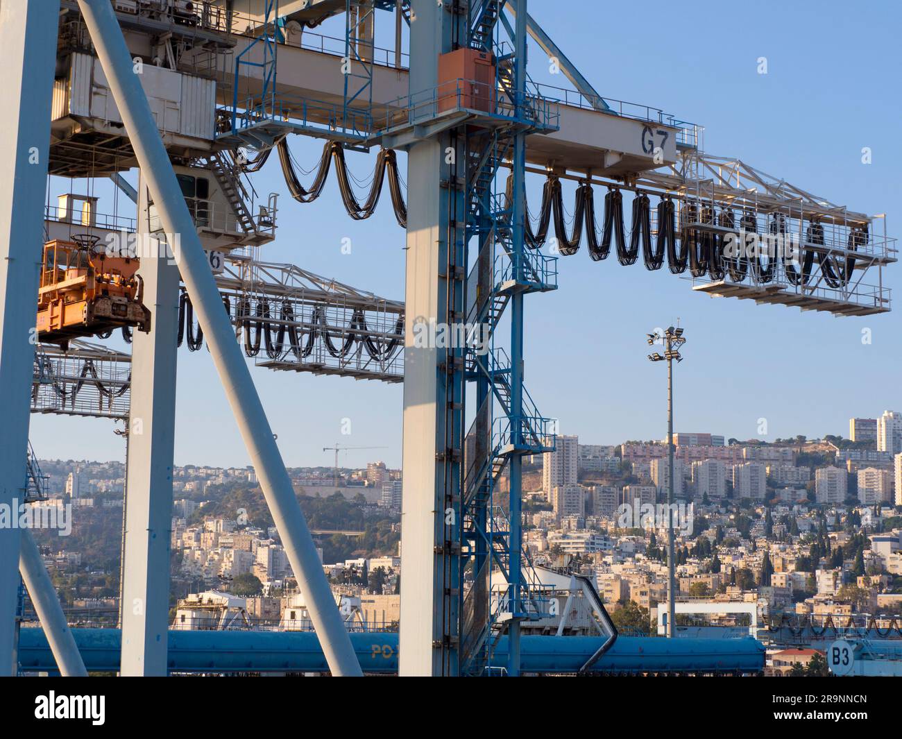 The Port of Haifa is the largest in Israel; it has natural deep-water ...