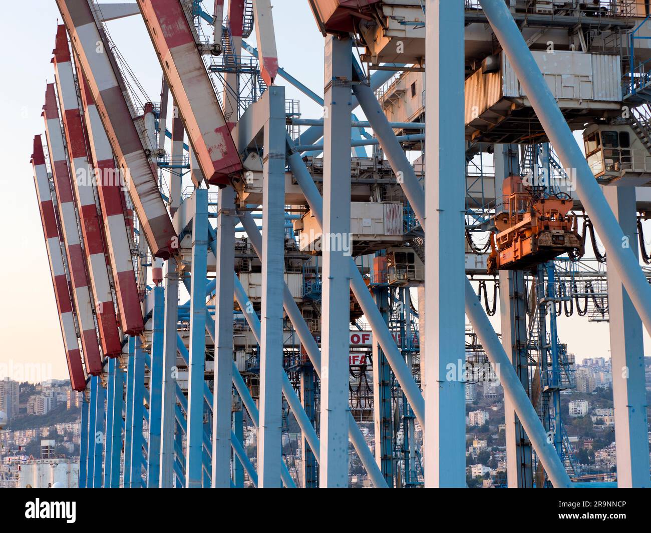 The Port of Haifa is the largest in Israel; it has natural deep-water ...