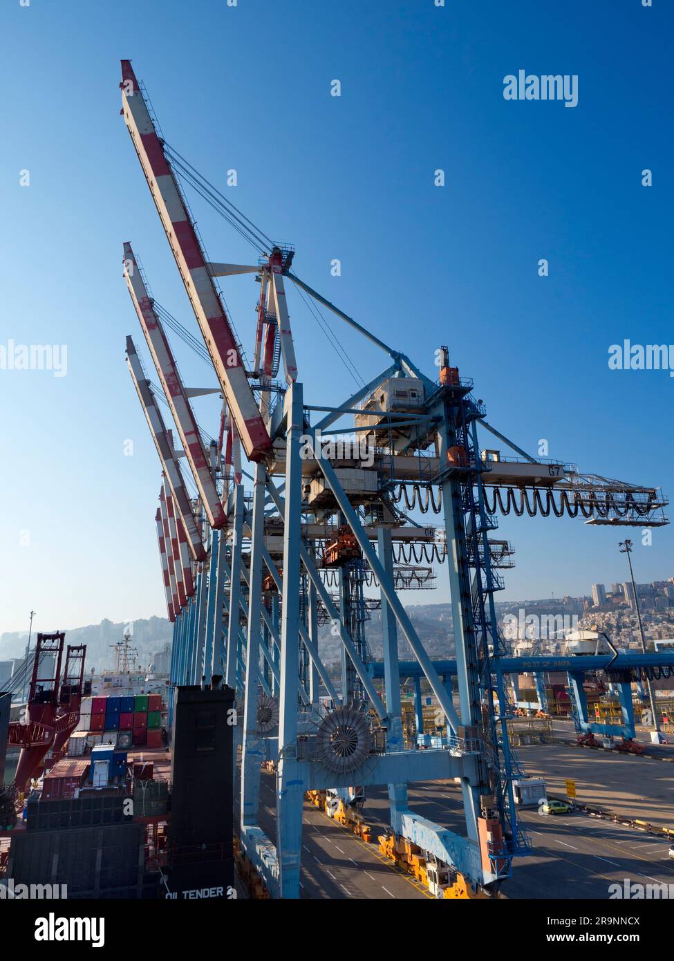 The Port of Haifa is the largest in Israel; it has natural deep-water ...