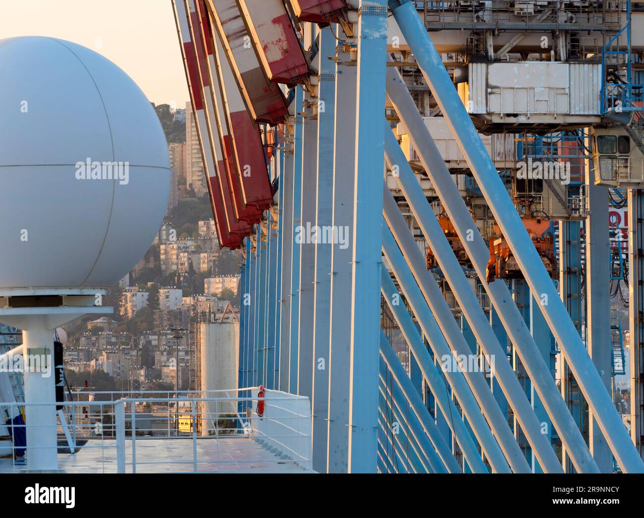 The Port of Haifa is the largest in Israel; it has natural deep-water ...