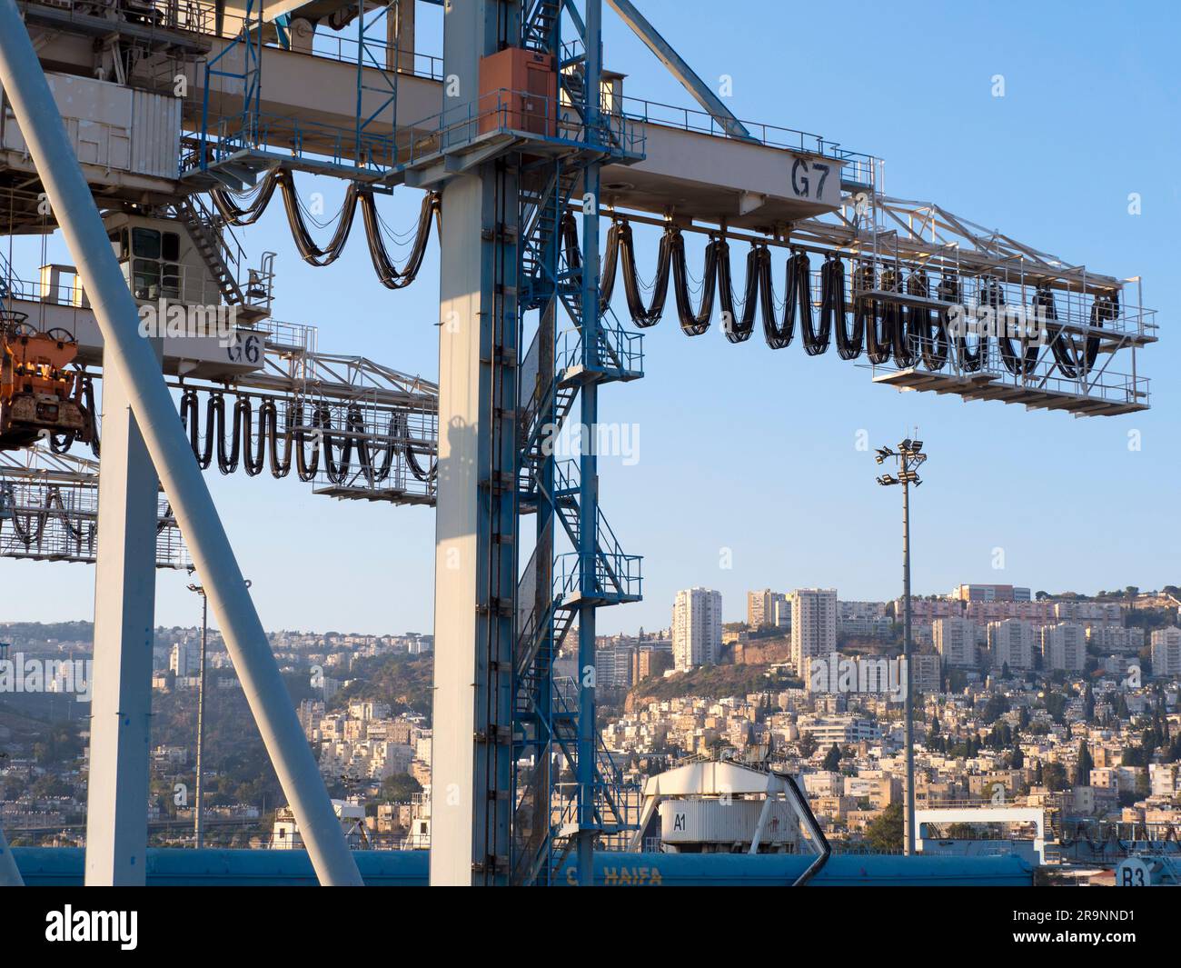 The Port of Haifa is the largest in Israel; it has natural deep-water ...
