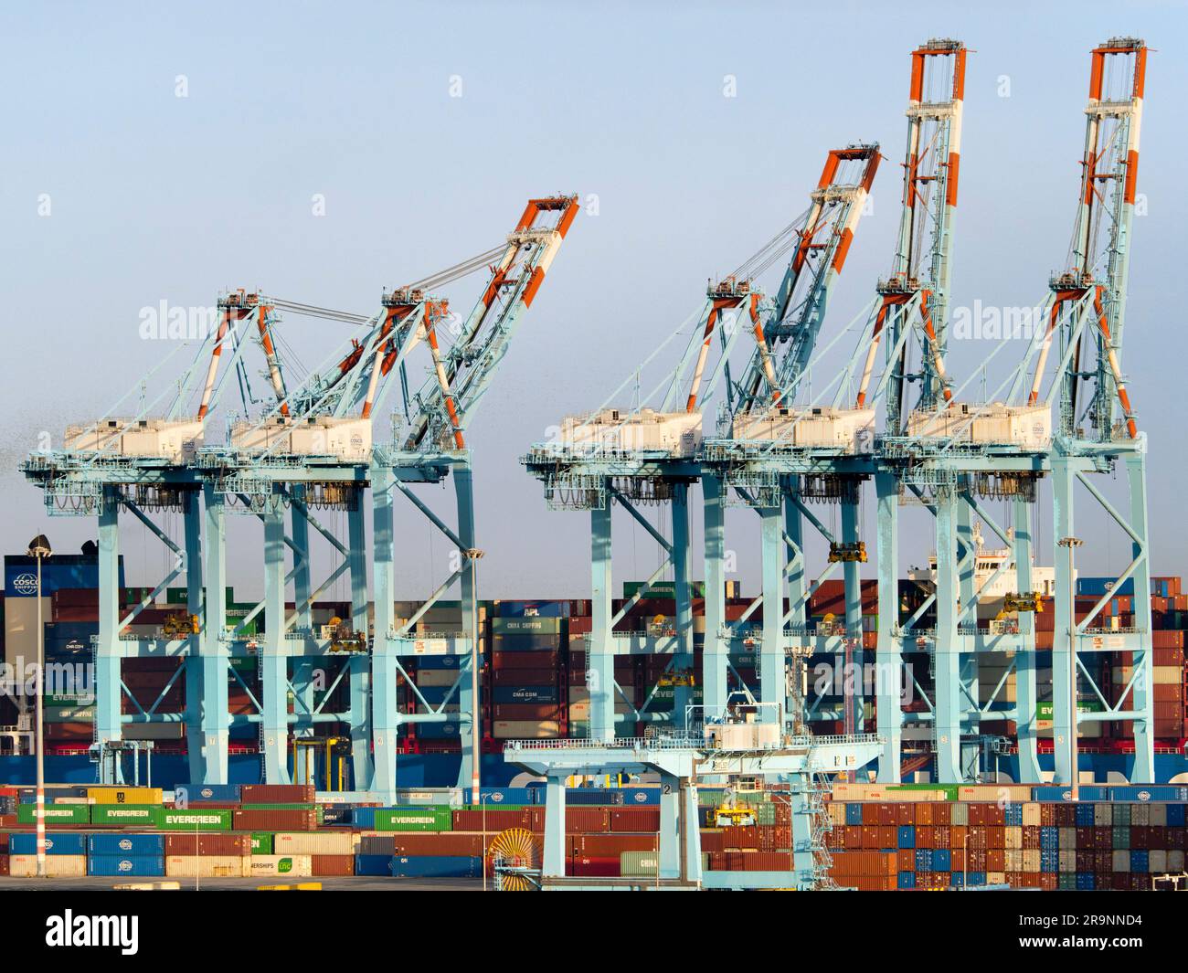 The Port of Zeebrugge is a large container, bulk cargo, new vehicles ...