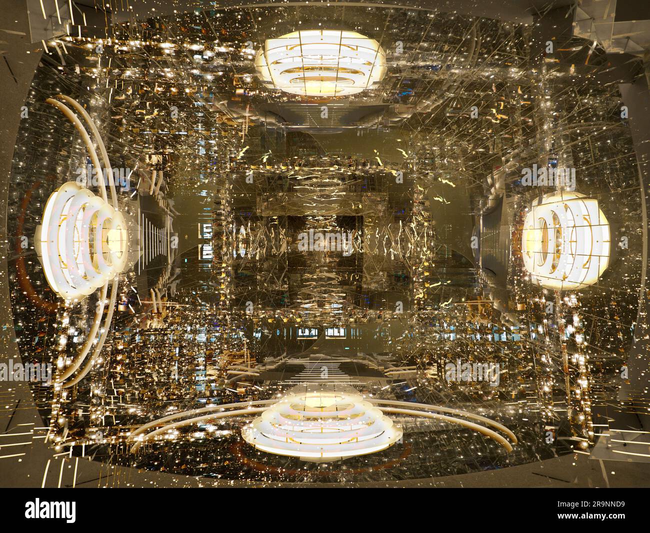 Today's large cruise liners are like floating cities, with all the ...