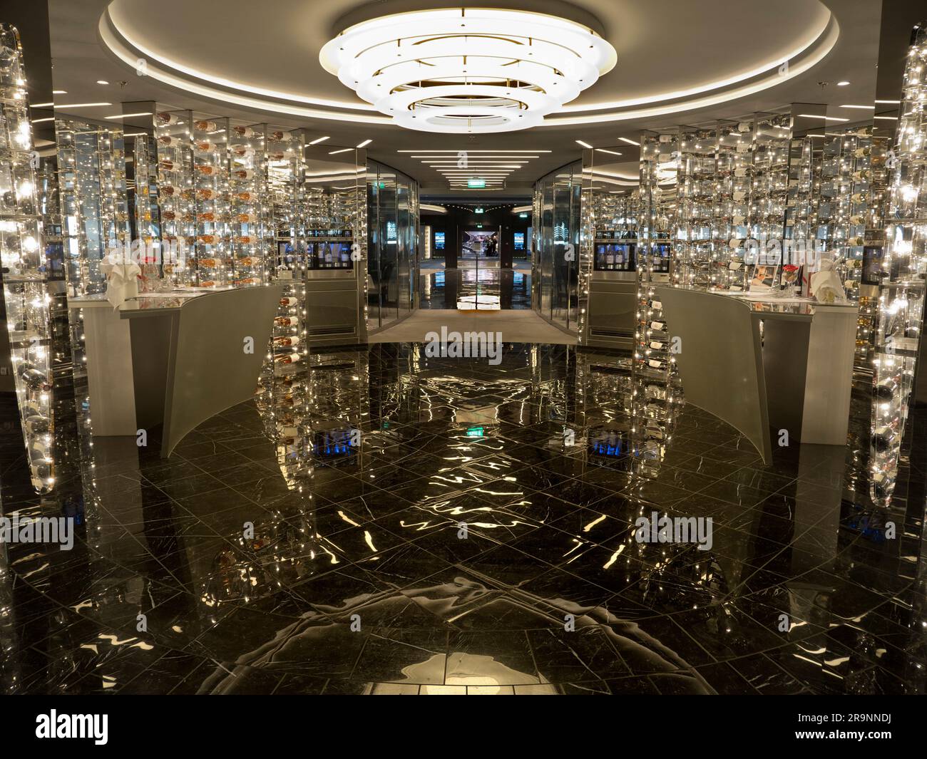 Today's large cruise liners are like floating cities, with all the ...