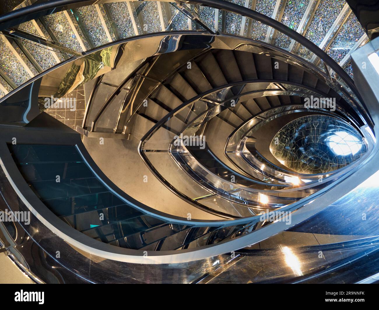 Today's large cruise liners are like floating cities, with all the ...