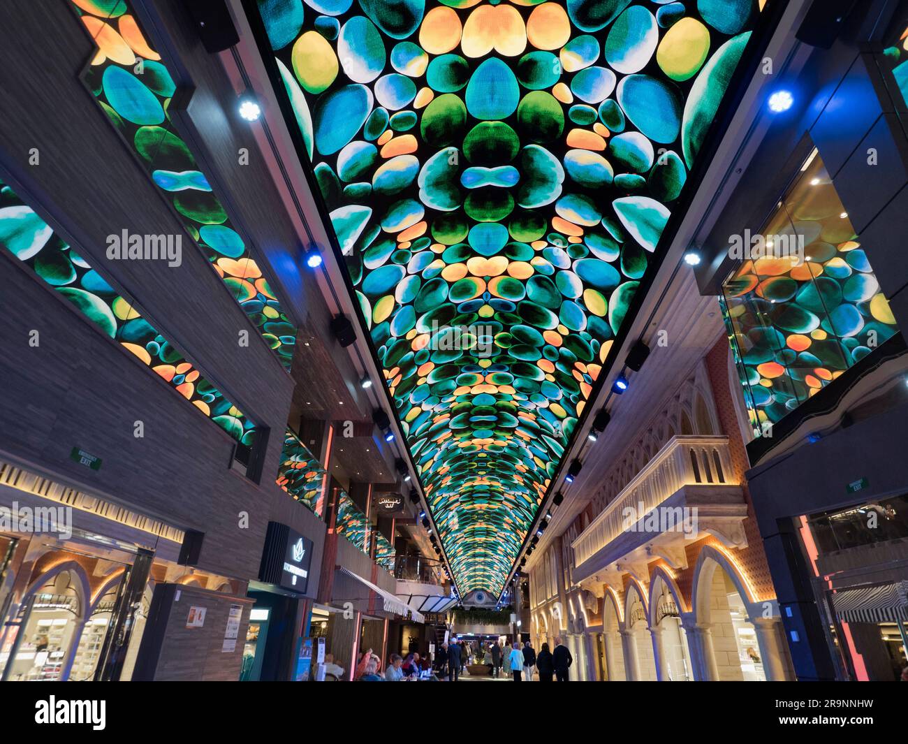 Today's large cruise liners are like floating cities, with all the ...