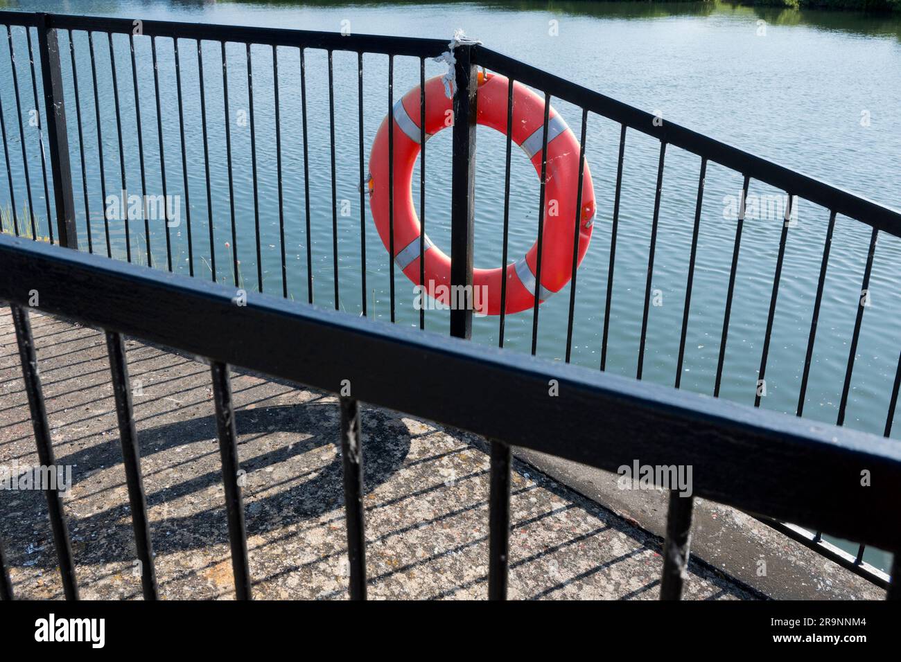 Saint Helen's Wharf is a noted beauty spot on the River Thames, just ...