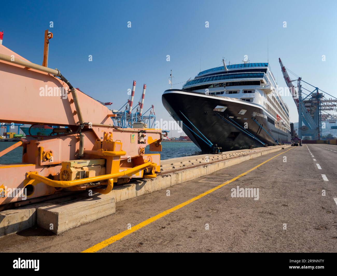 The Port of Haifa is the largest in Israel; it has natural deep-water ...
