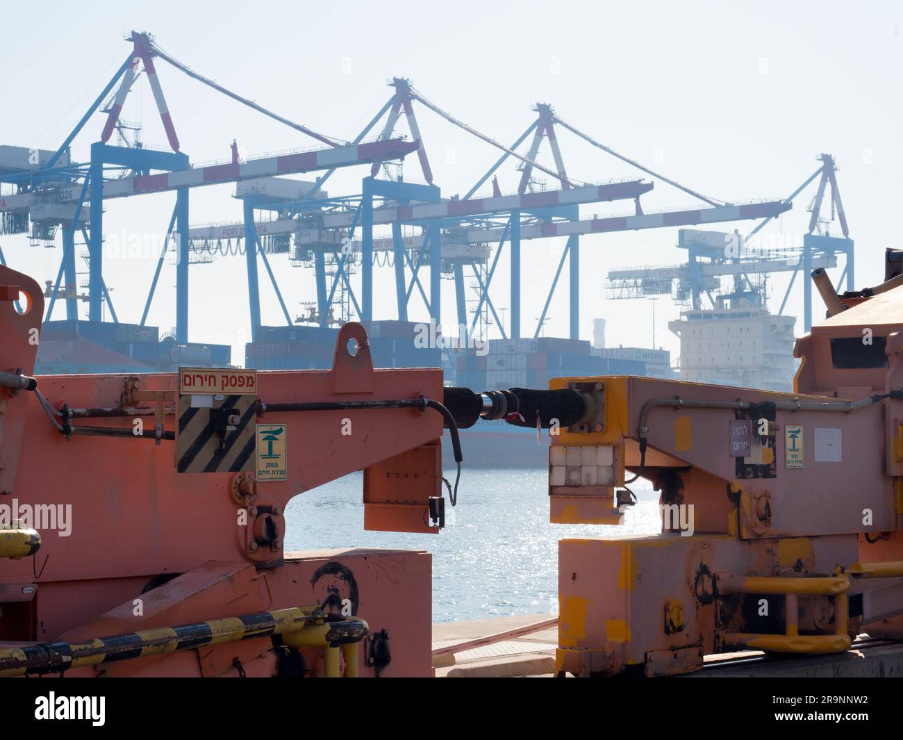 The Port of Haifa is the largest in Israel; it has natural deep-water ...