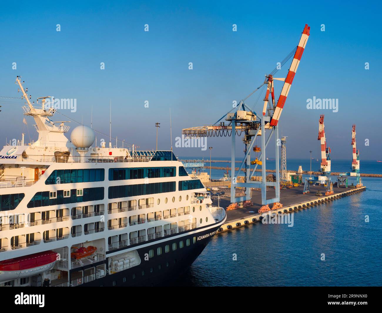 The Port of Haifa is the largest in Israel; it has natural deep-water ...