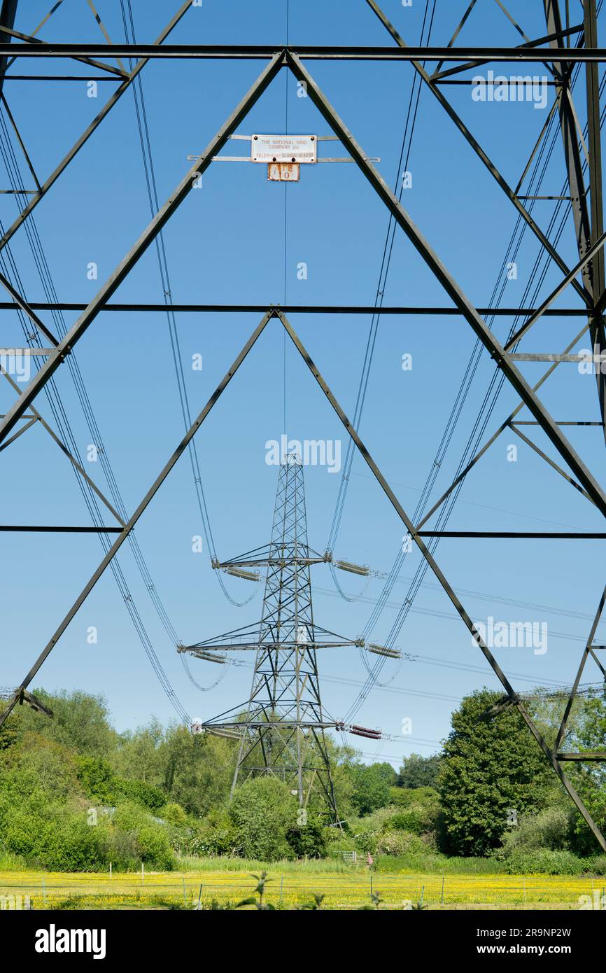 I love electricity pylons; I find their abstract, gaunt shapes ...