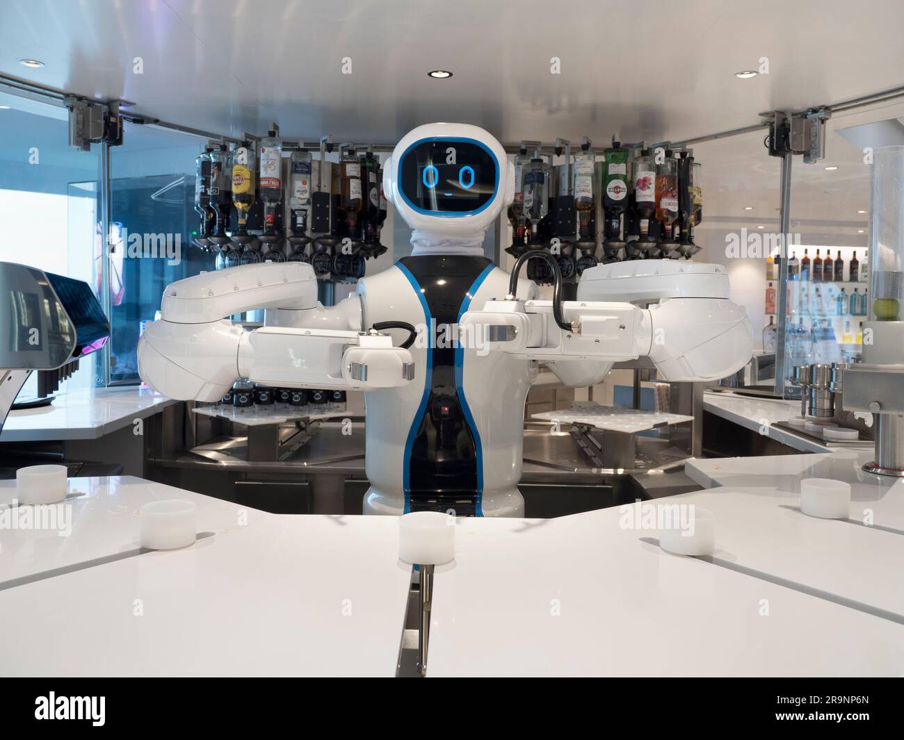 Today's large cruise liners are like floating cities, with all the ...