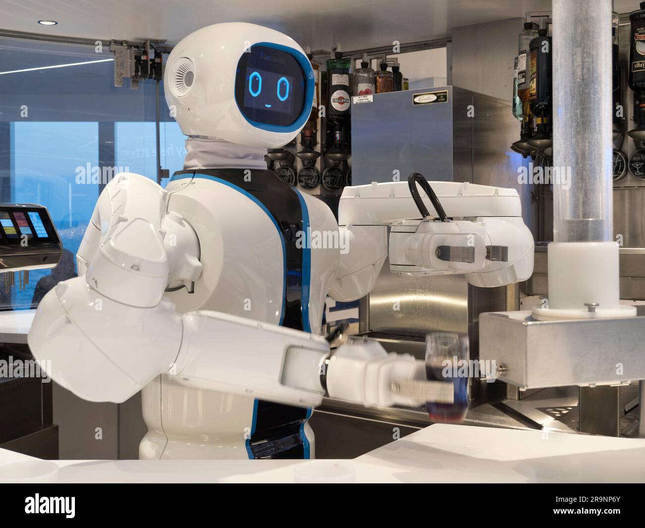 Today's large cruise liners are like floating cities, with all the ...