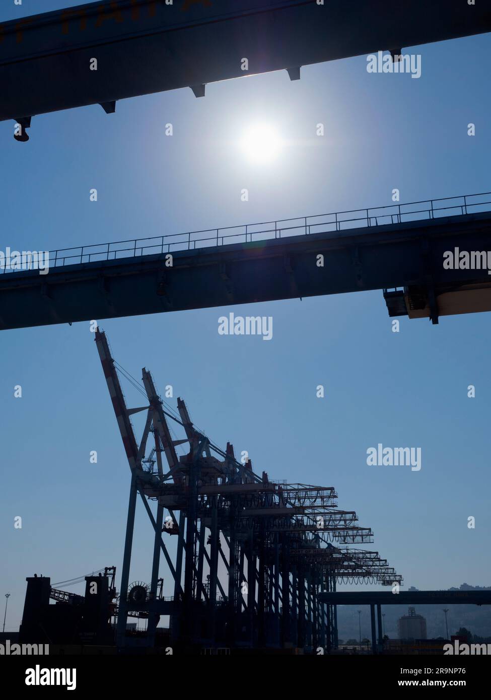 The Port of Haifa is the largest in Israel; it has natural deep-water ...