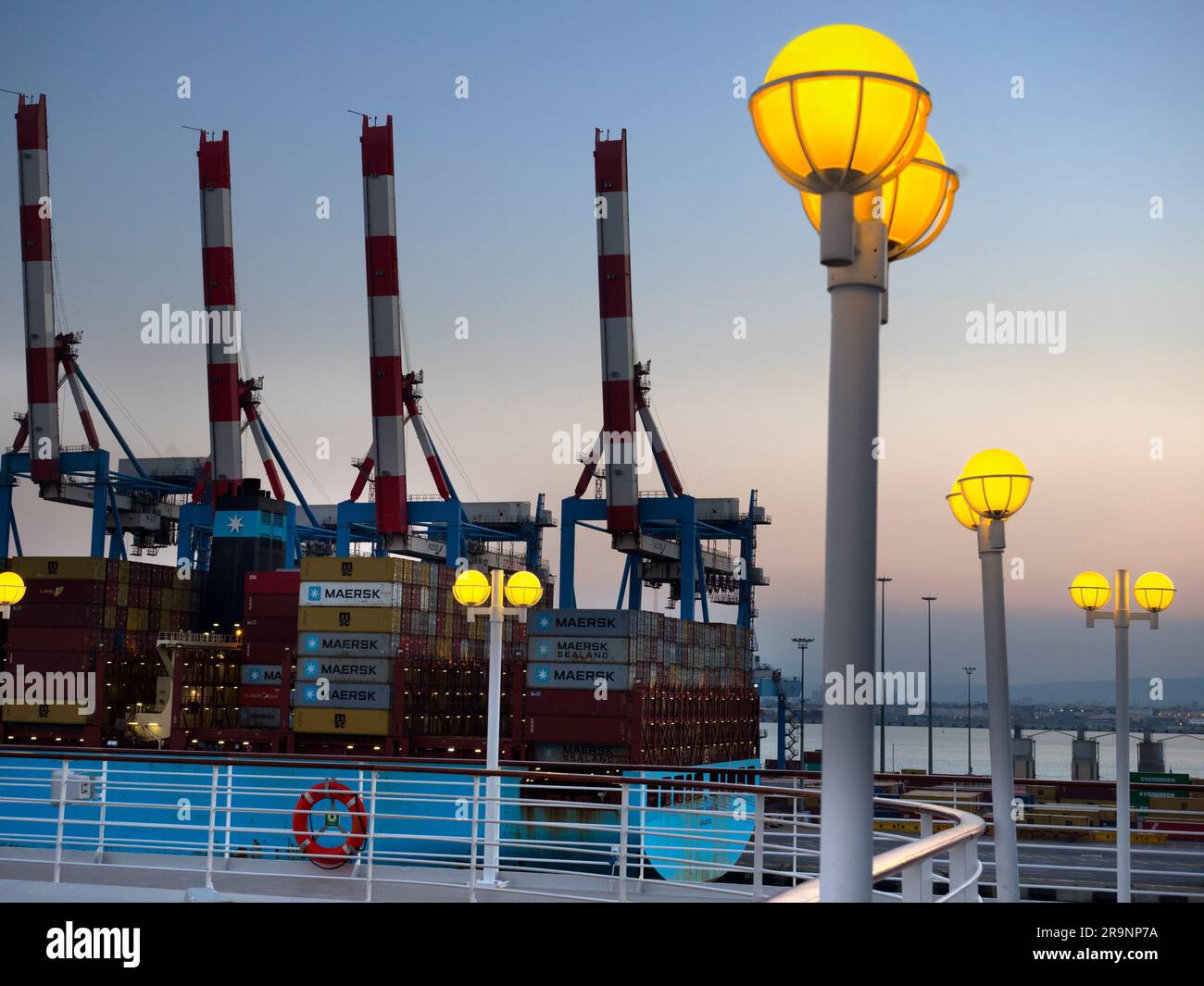 The Port of Haifa is the largest in Israel; it has natural deep-water ...