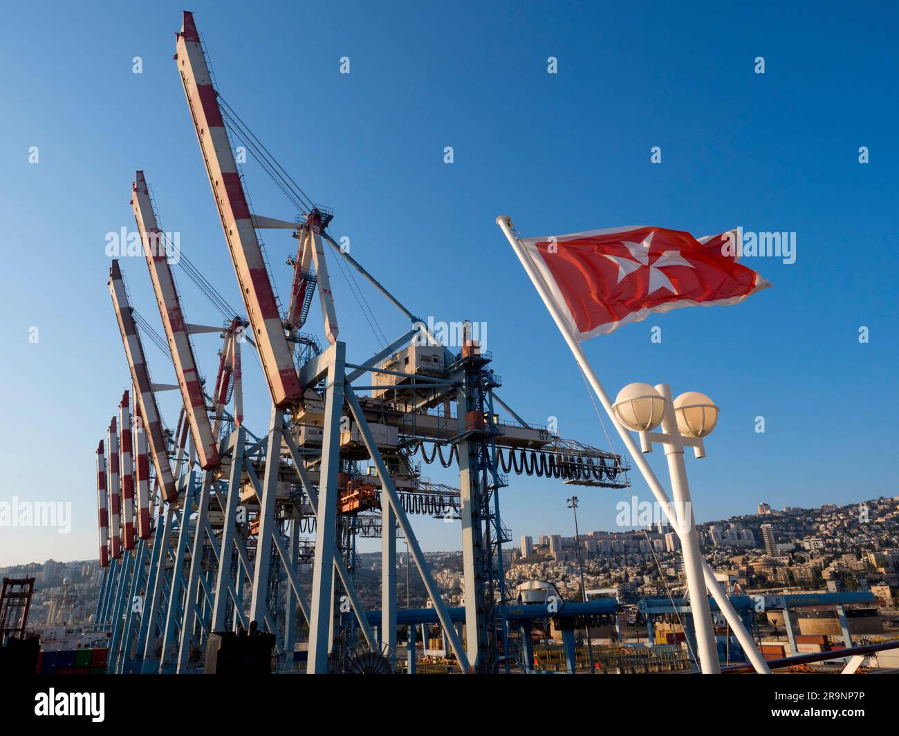 The Port of Haifa is the largest in Israel; it has natural deep-water ...