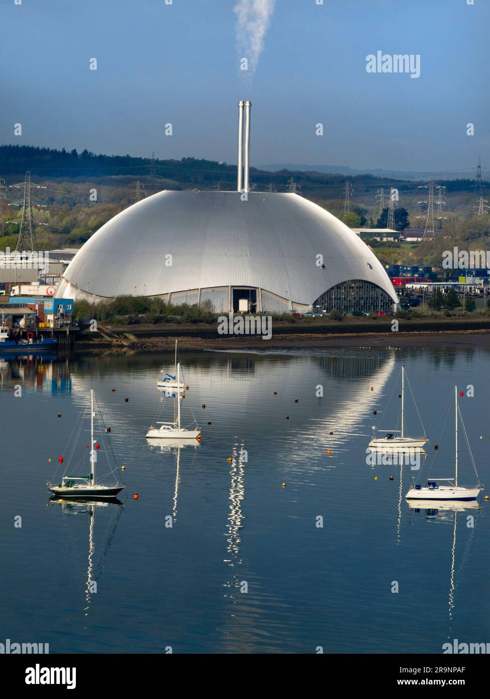 The surreal, glittering blob seen here by Southampton Water is ...