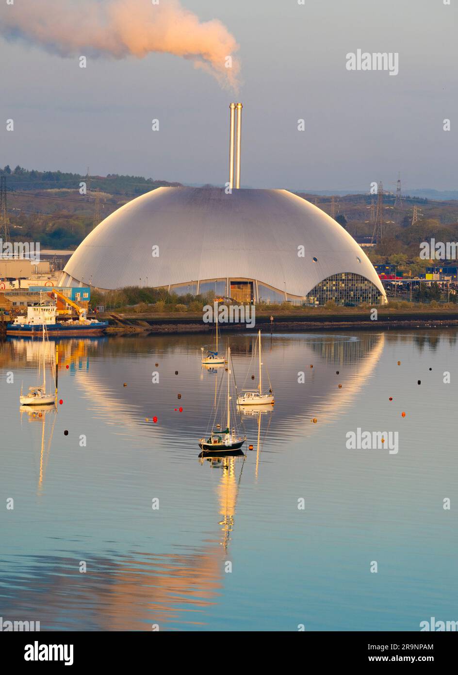 The surreal, glittering blob seen here by Southampton Water is ...
