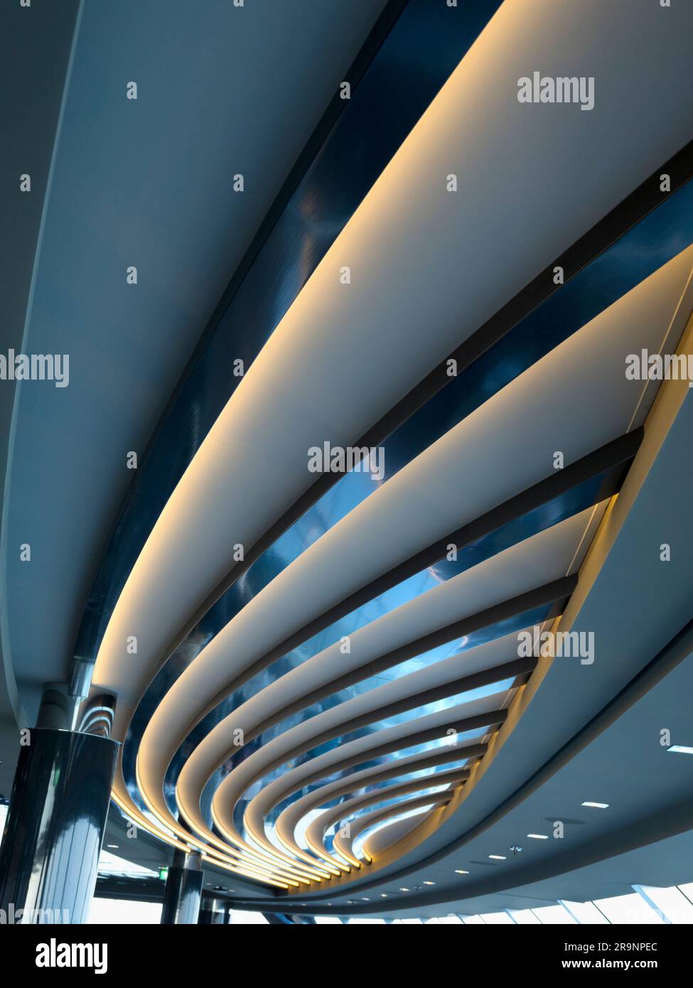 Today's large cruise liners are like floating cities, with all the ...