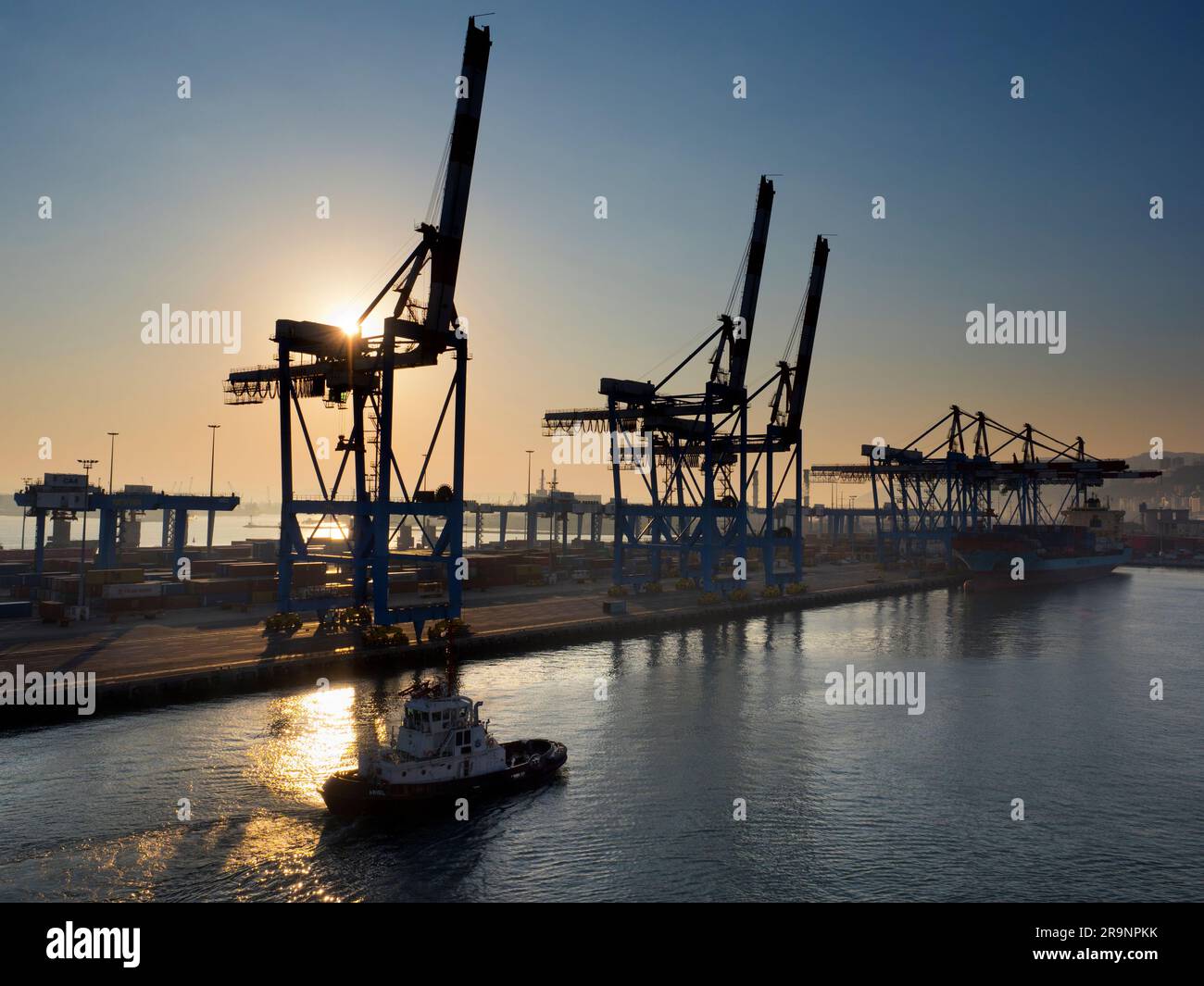 The Port of Haifa is the largest in Israel; it has natural deep-water ...