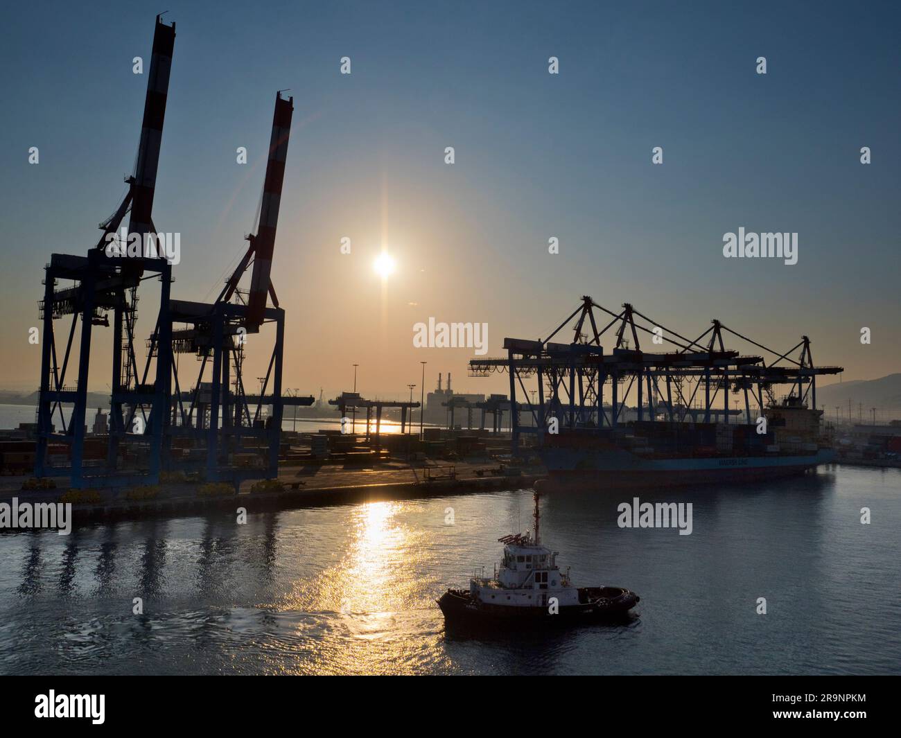 The Port of Haifa is the largest in Israel; it has natural deep-water ...