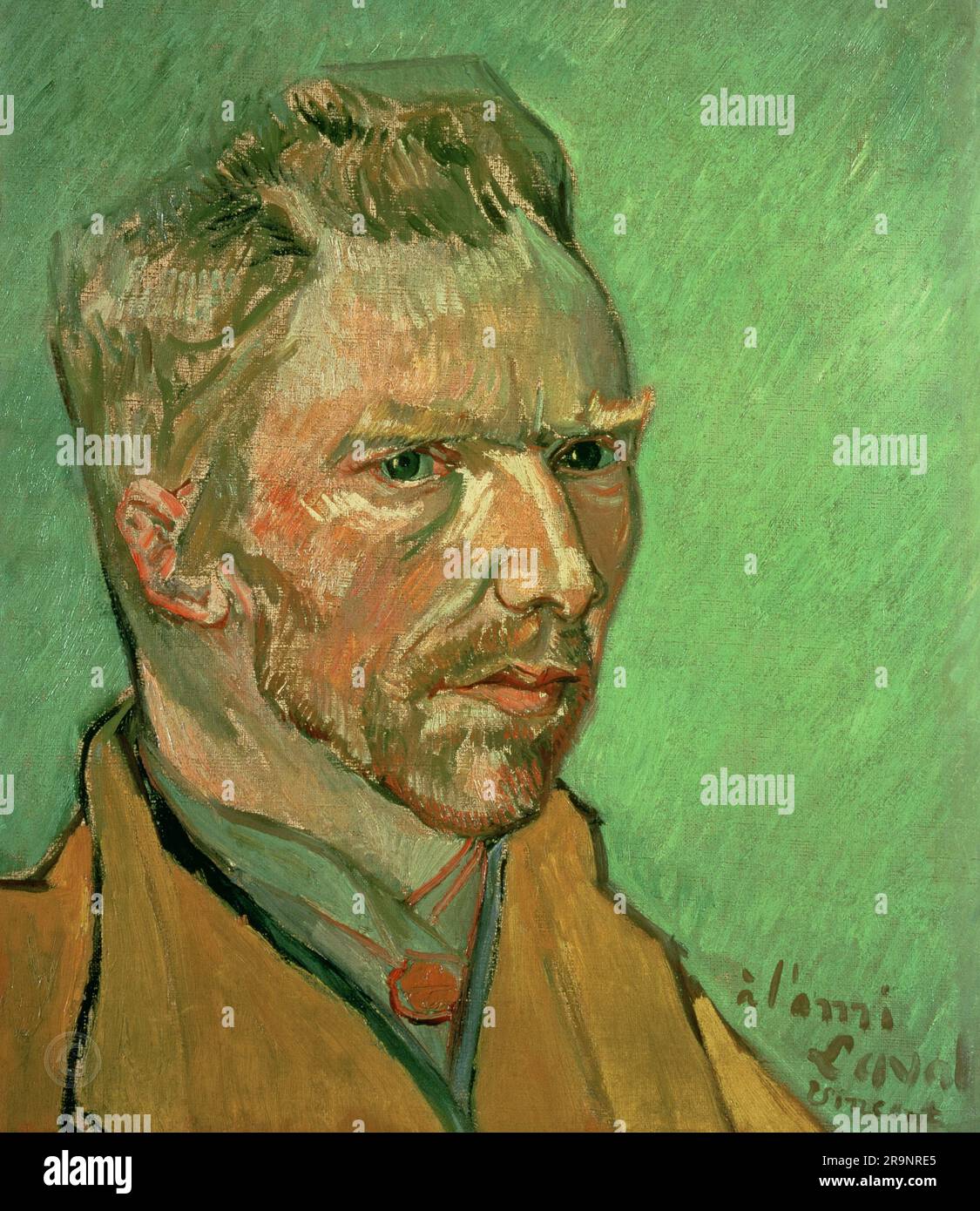 Vincent van Gogh – Self-Portrait 1888 Stock Photo - Alamy