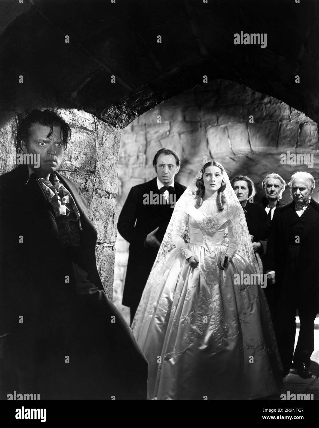 ORSON WELLES as Rochester JOHN ABBOTT as Mason JOAN FONTAINE as Jane ...