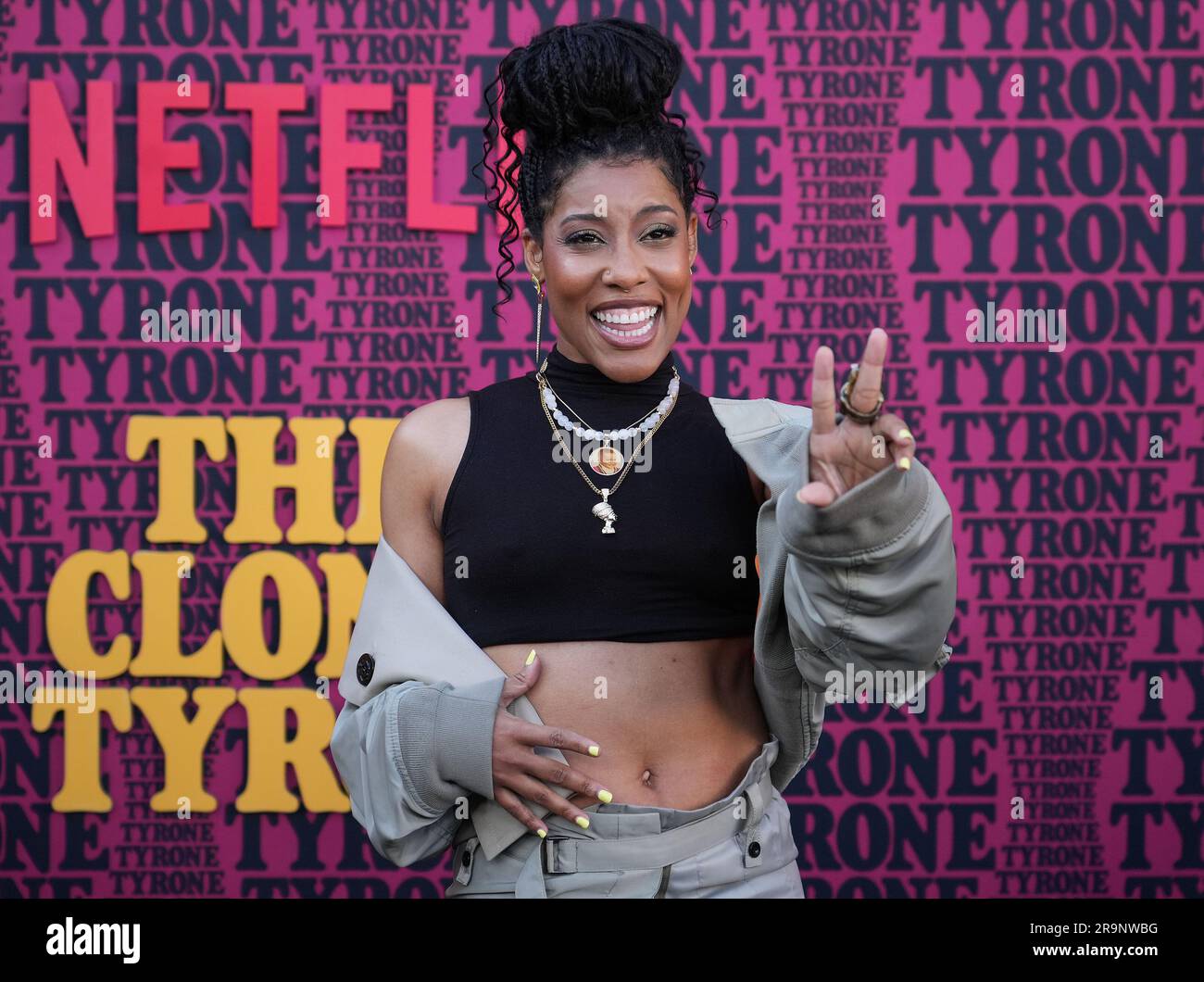 Los Angeles, USA. 27th June, 2023. Jonica Booth arrives at the Netflix ...