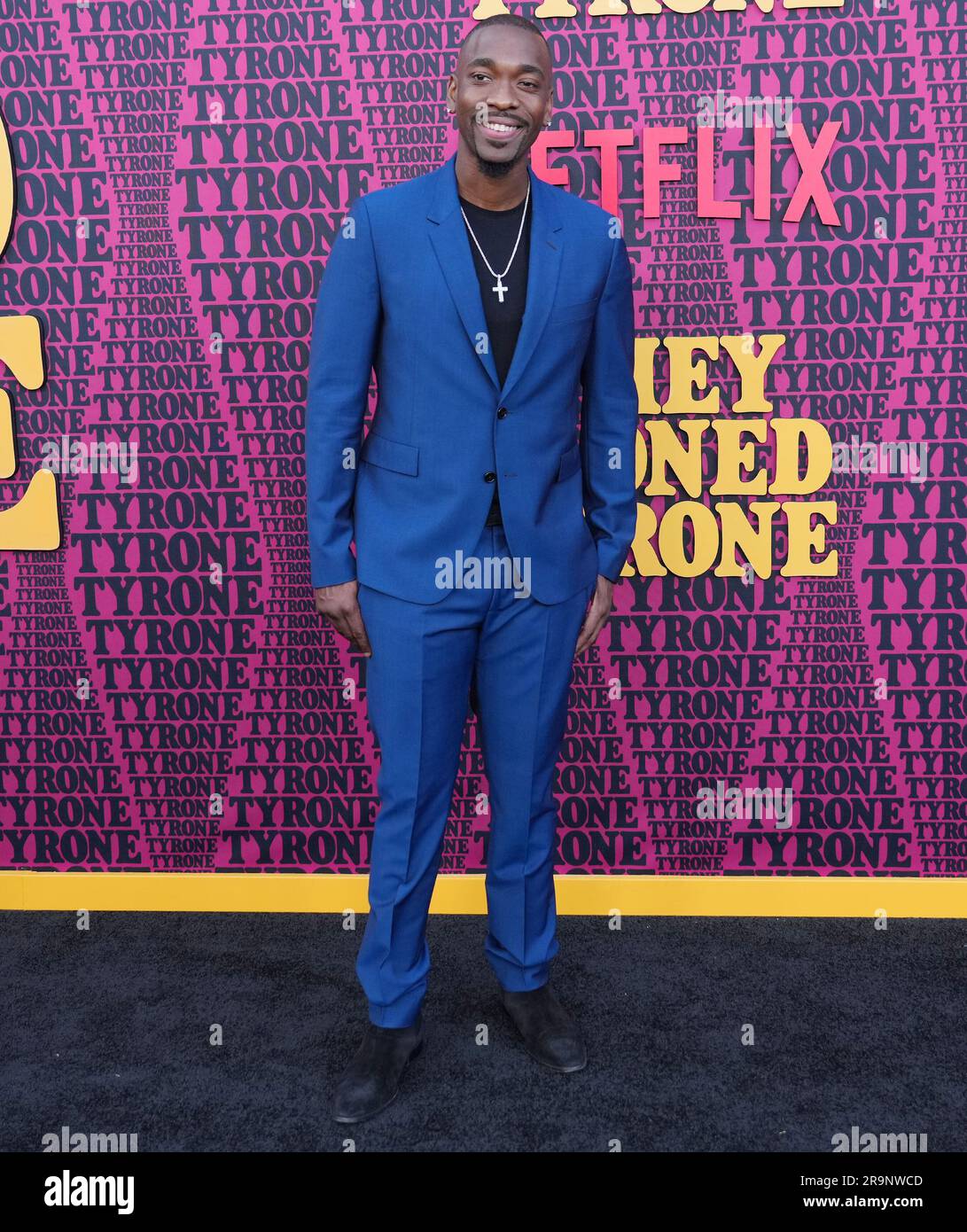 Los Angeles, USA. 27th June, 2023. Jay Pharoah arrives at the Netflix's ...