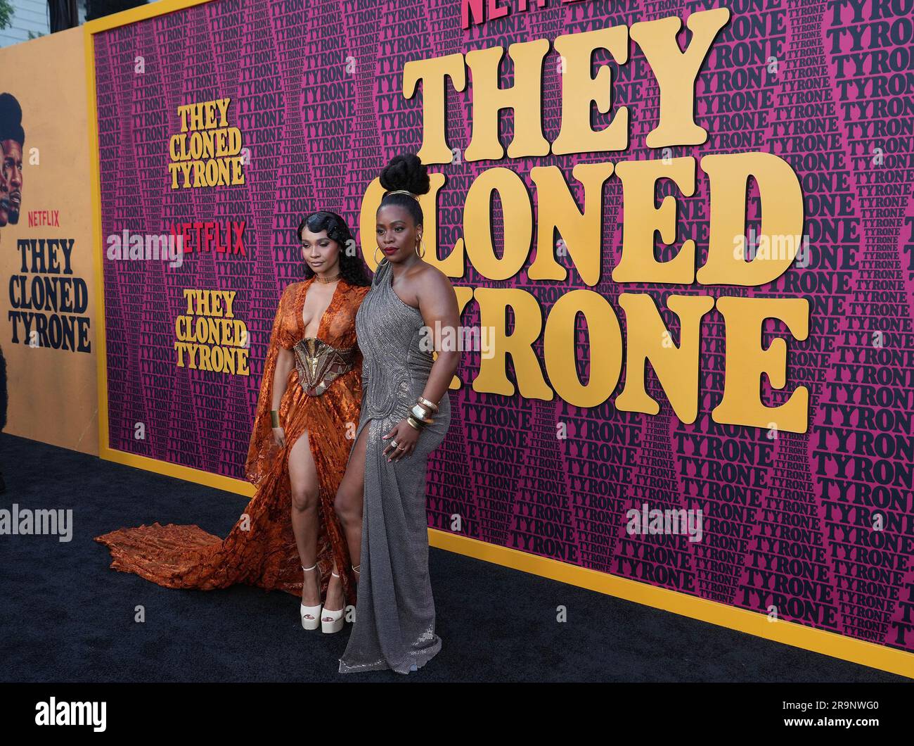 Los Angeles, USA. 27th June, 2023. (L-R) Megan Sousa and Teyonah Parris ...