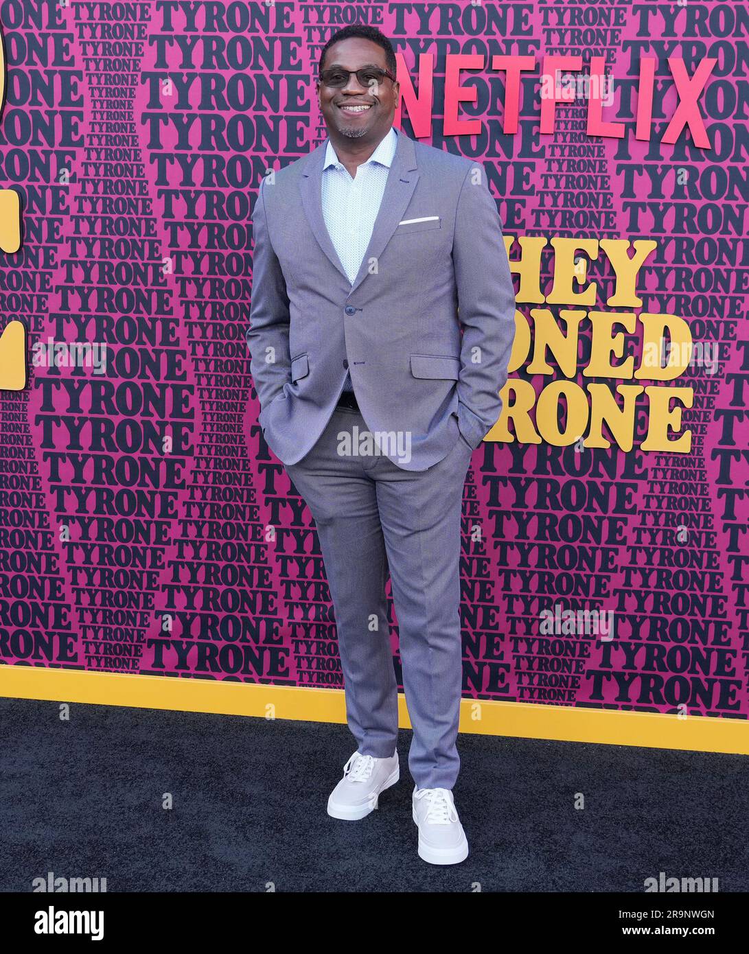 Los Angeles, USA. 27th June, 2023. James Lopez arrives at the Netflix's ...
