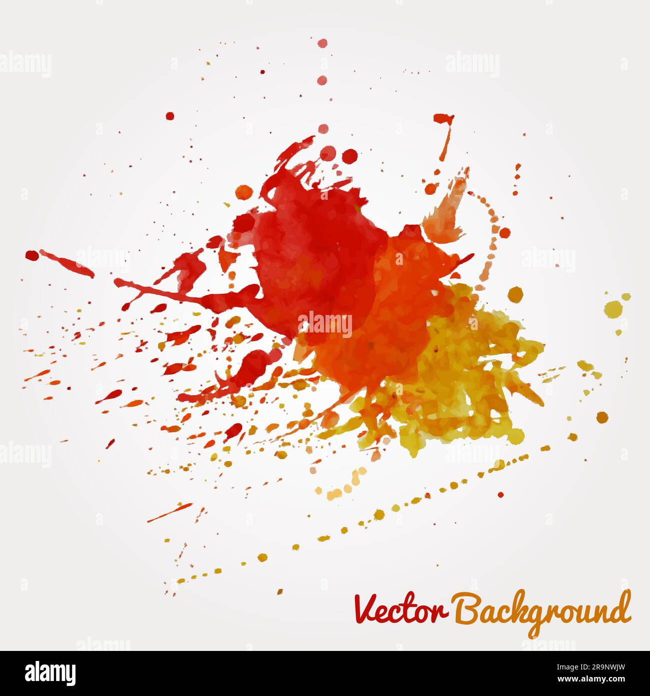 Vector abstract hand drawn watercolor background Stock Vector Image ...