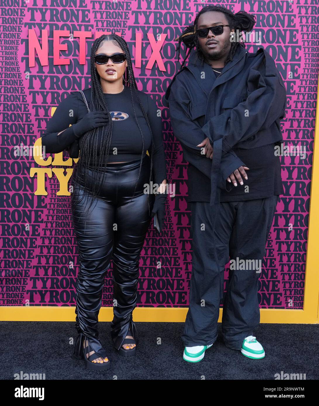 Los Angeles, USA. 27th June, 2023. (L-R) Hannah Jackson and Teddy ...