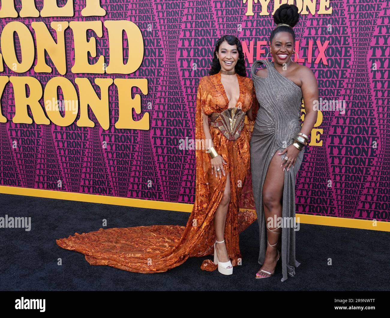 Los Angeles, USA. 27th June, 2023. (L-R) Megan Sousa and Teyonah Parris ...