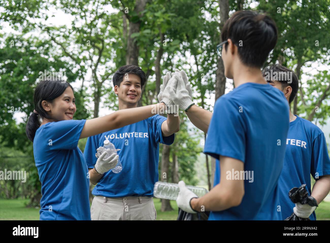 Adult group friends separate hi-res stock photography and images - Alamy
