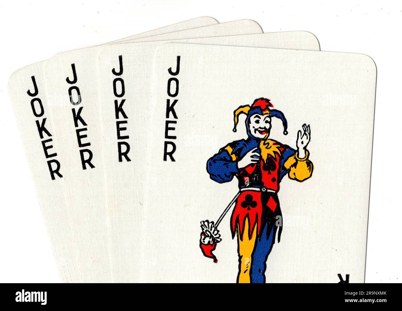 Jokers pair cards hi-res stock photography and images - Alamy