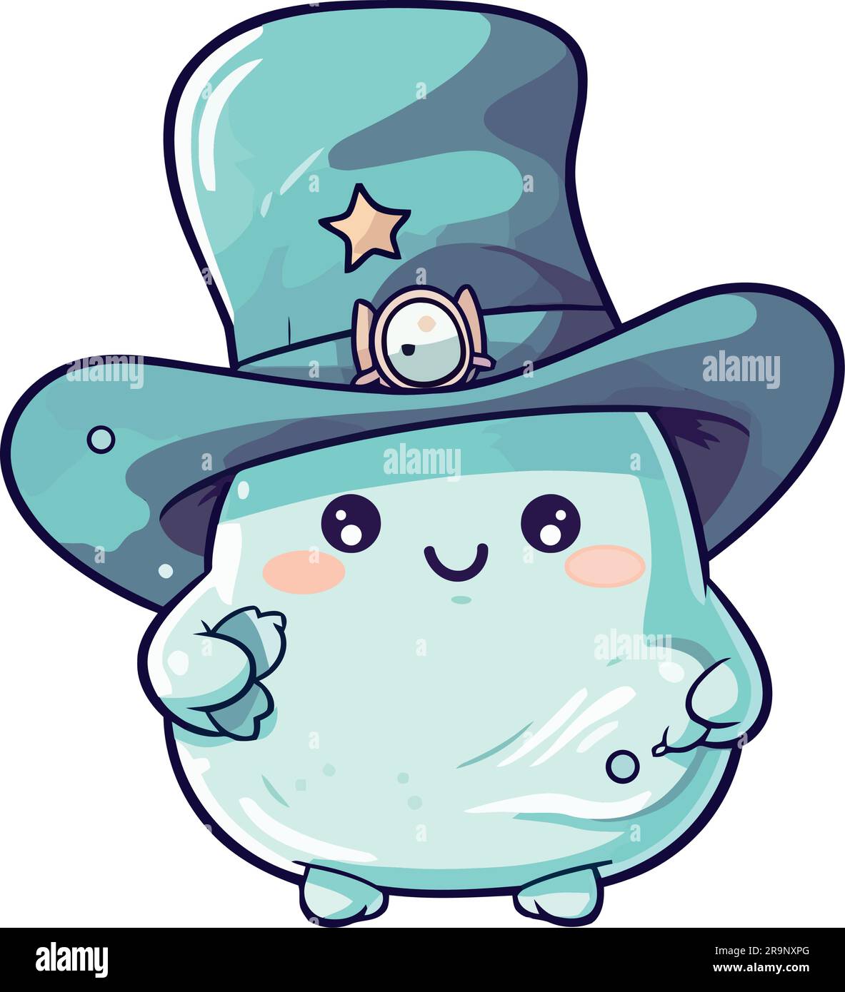 Blue exorcist Stock Vector Images - Alamy