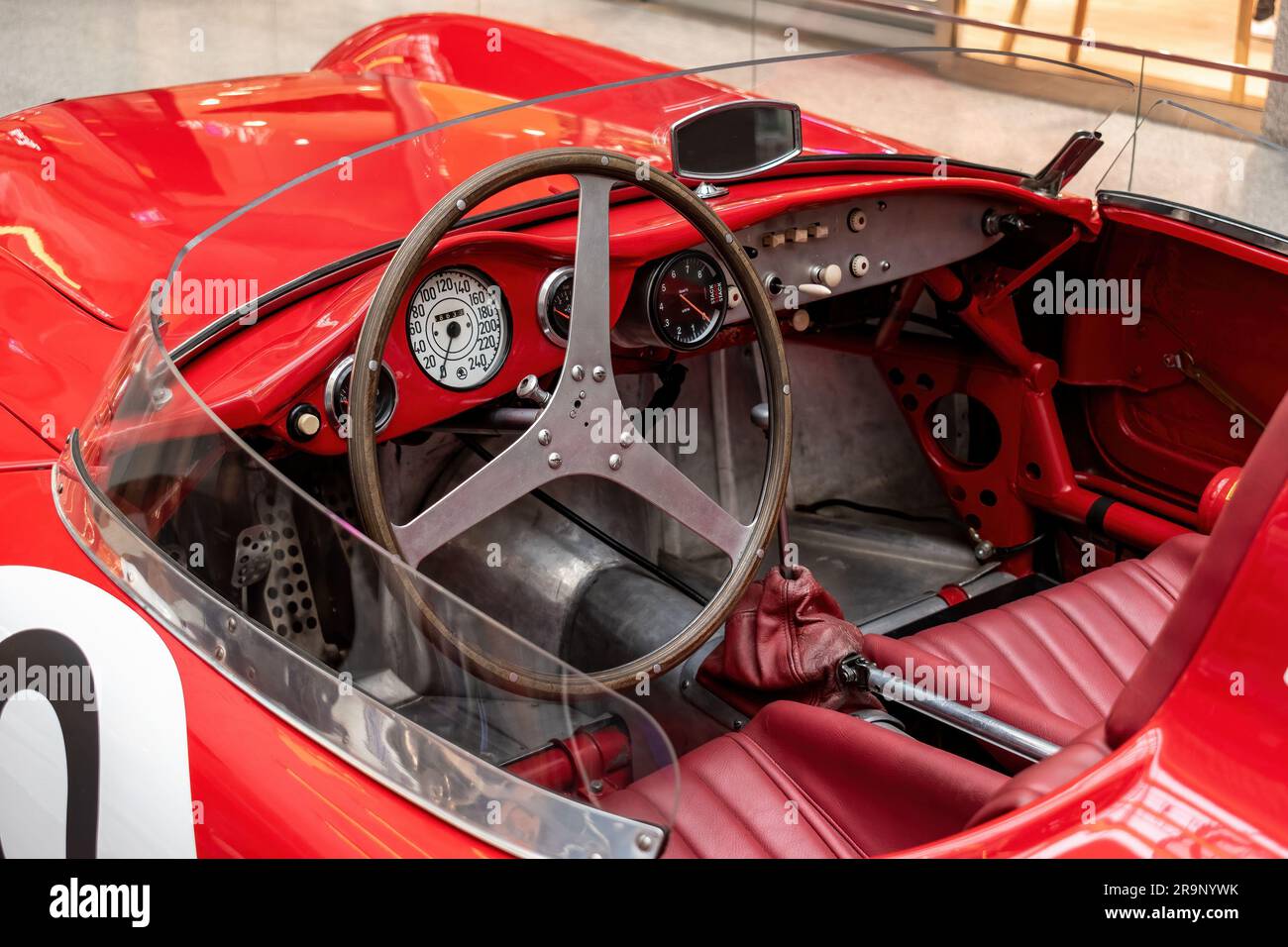 Olympia Center, the exhibition of historic cars and motorcycles of the ...