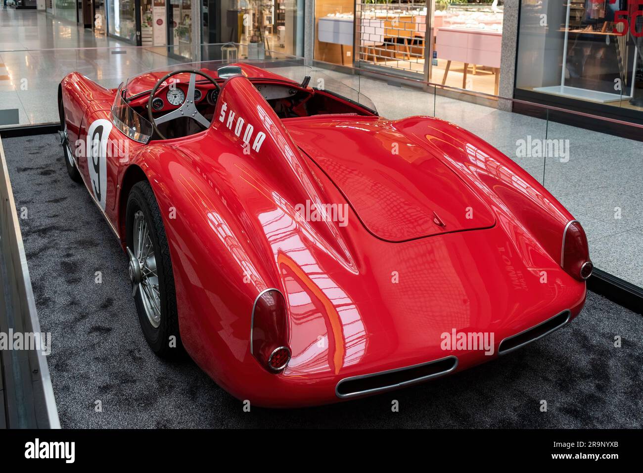 Olympia Center, the exhibition of historic cars and motorcycles of the ...
