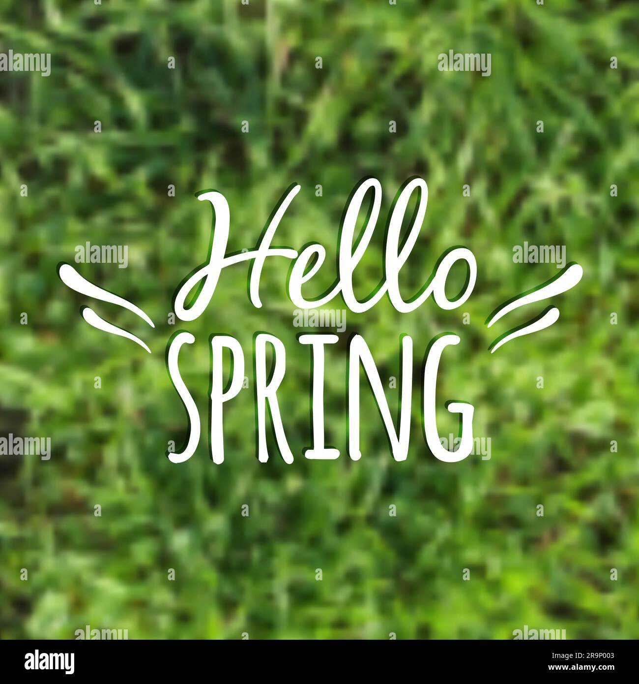 Blurred grass background Stock Vector Images - Alamy