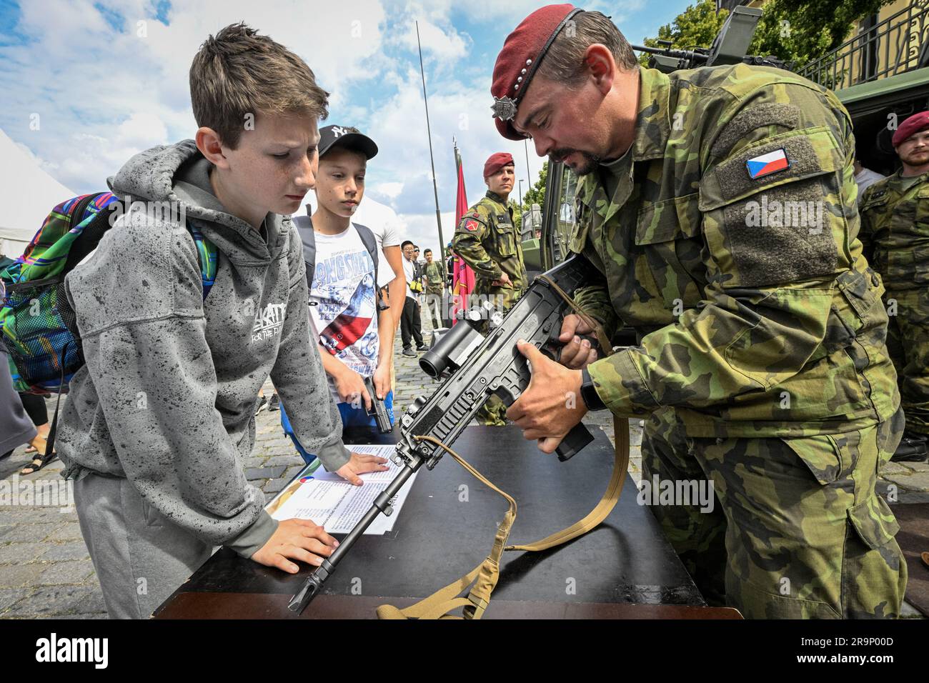 Prague, Czech Republic. 28th June, 2023. Czech Military celebrates 30 ...