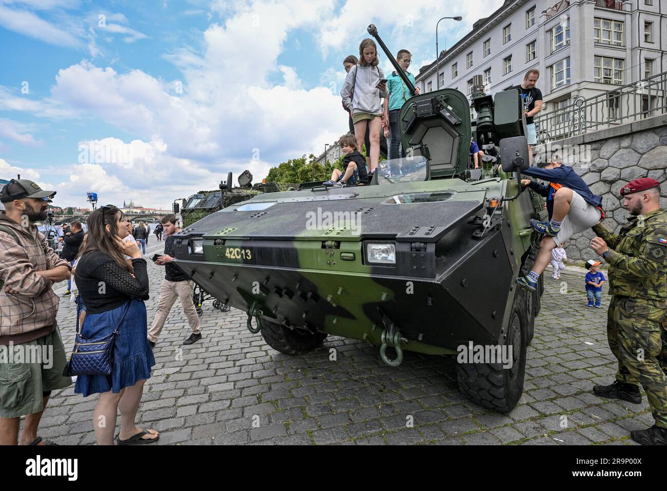Prague, Czech Republic. 28th June, 2023. Czech Military celebrates 30 ...