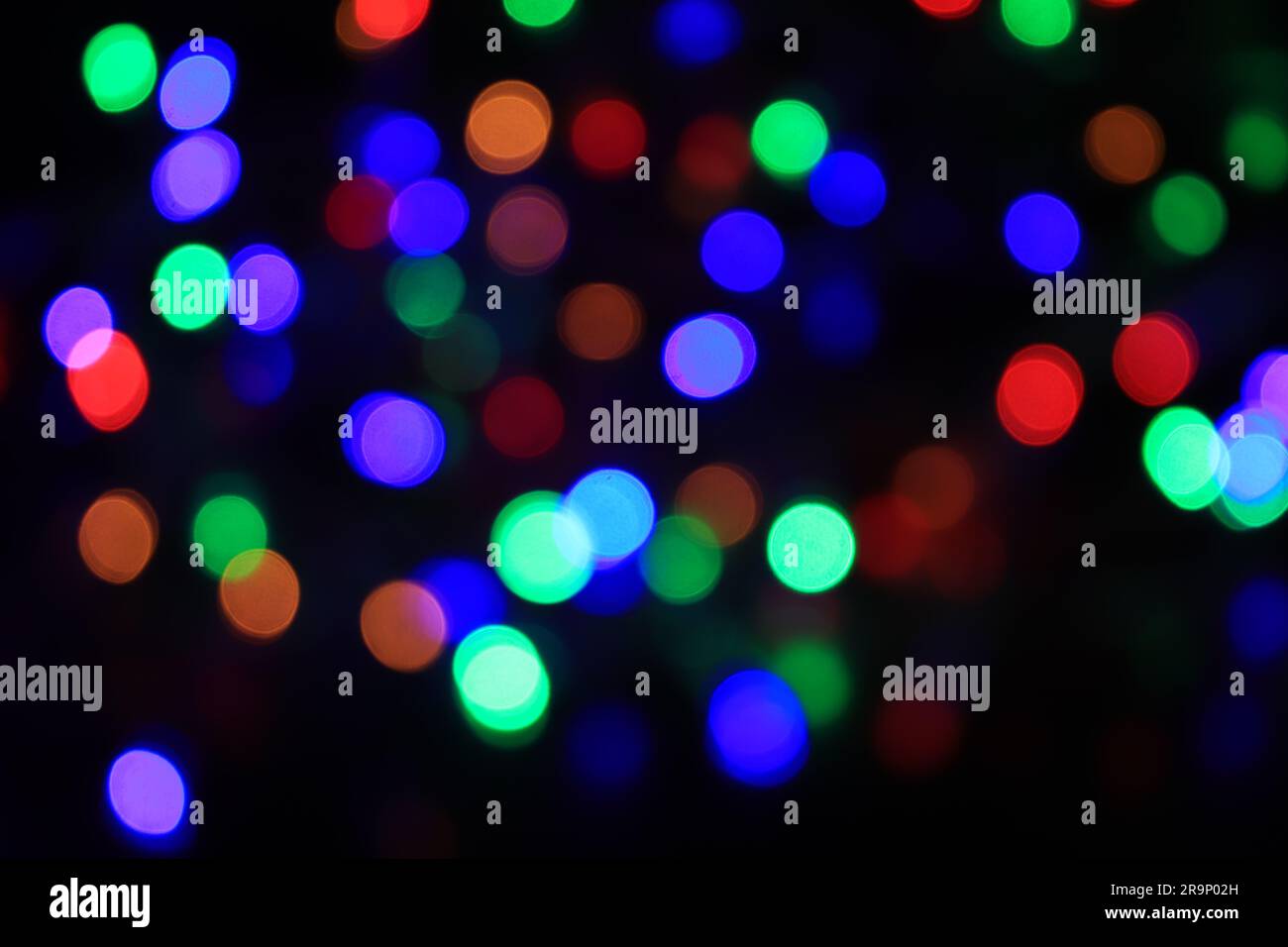 Beautiful colorful bokeh hi-res stock photography and images - Alamy