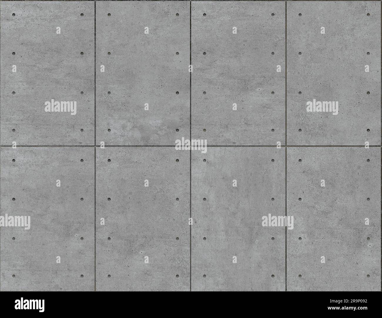 3d illustration. Seamless texture of a monolithic concrete wall Stock ...
