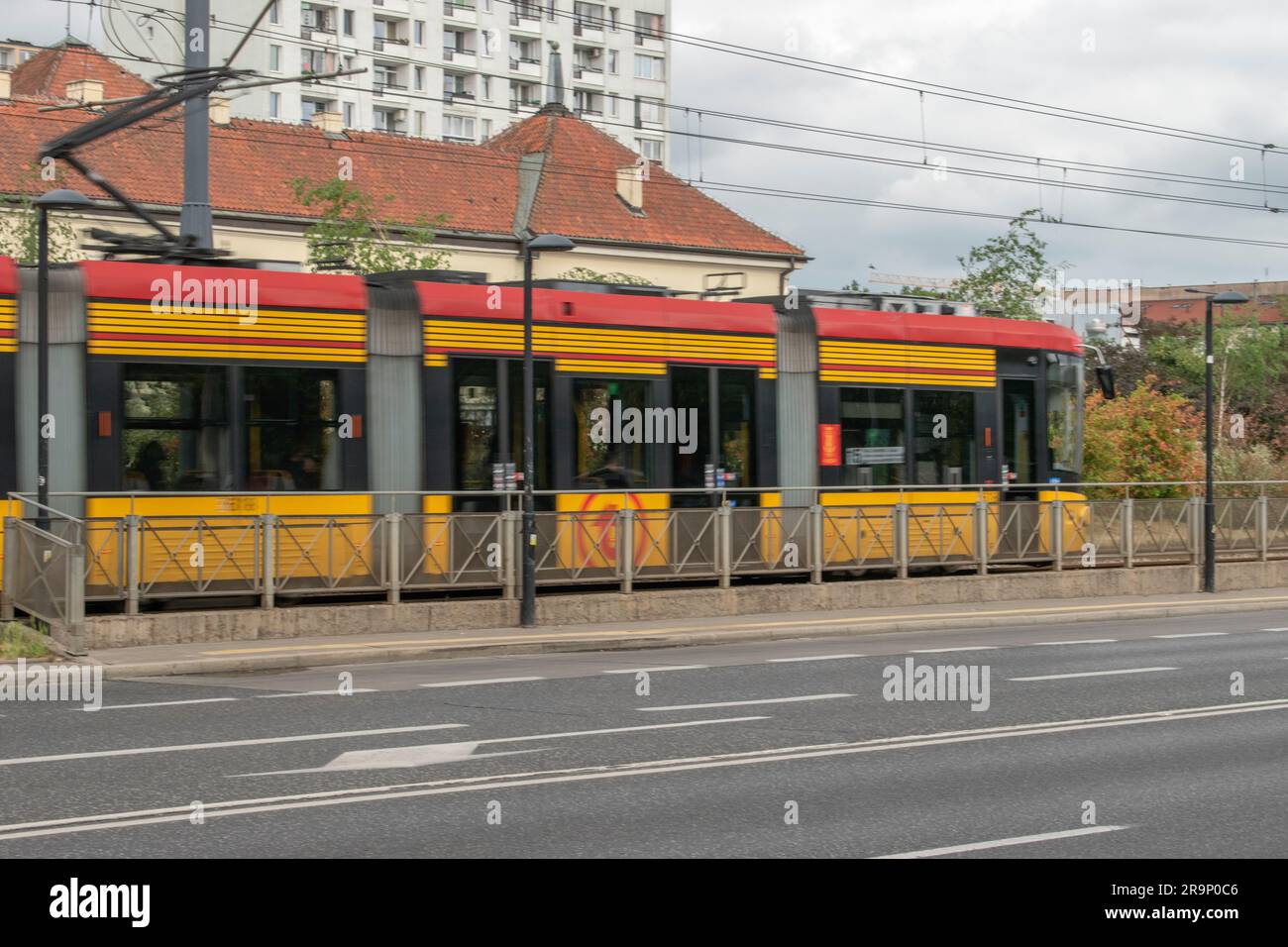 warsaw, poland. 13 june 2023: experience efficient urban transportation ...