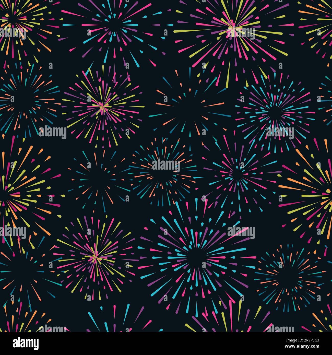 Fireworks show in different pattern hi-res stock photography and images ...