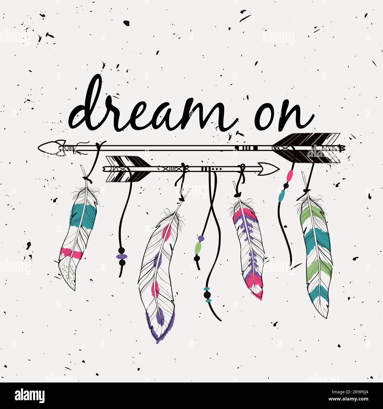 Dream on Stock Vector Images - Alamy