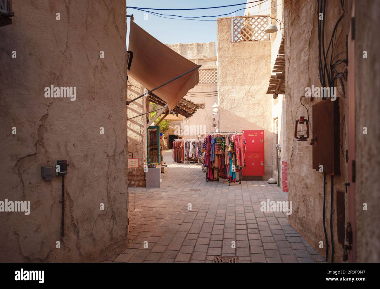 20 March 2023, Dubai, UAE: Al Seef old town village in Dubai ...